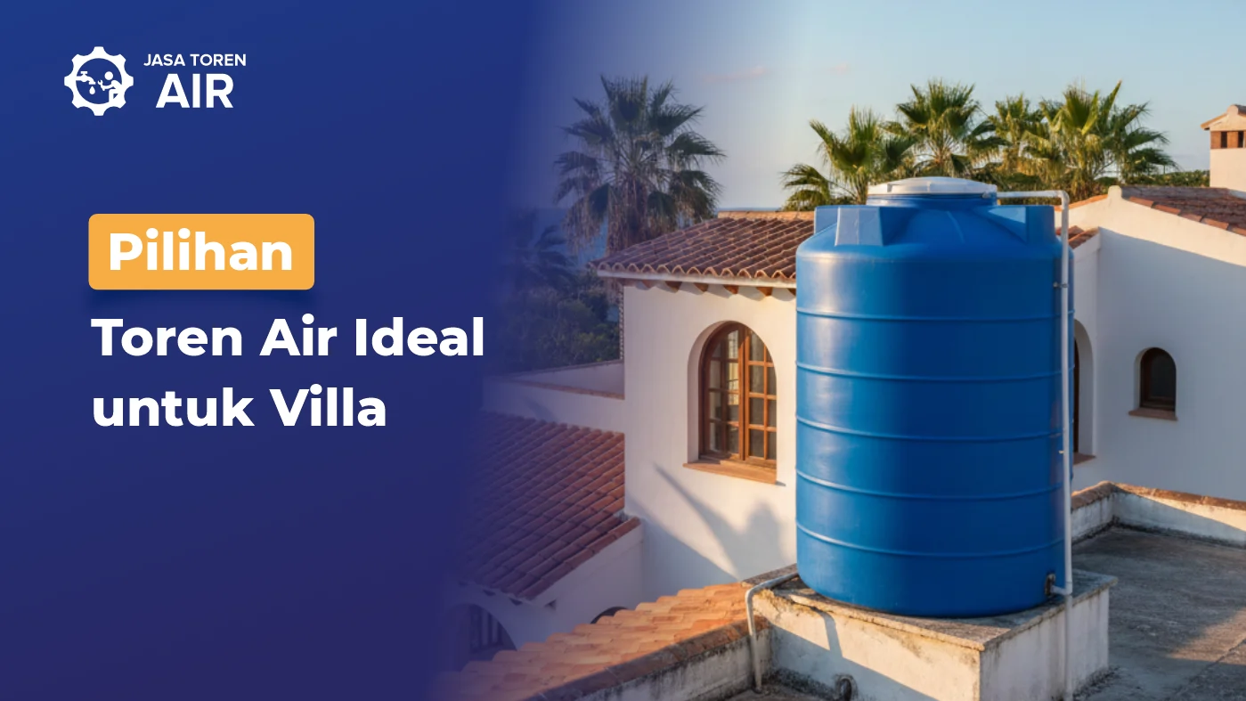 Pilihan Toren Air Ideal untuk Villa - Jasa Toren